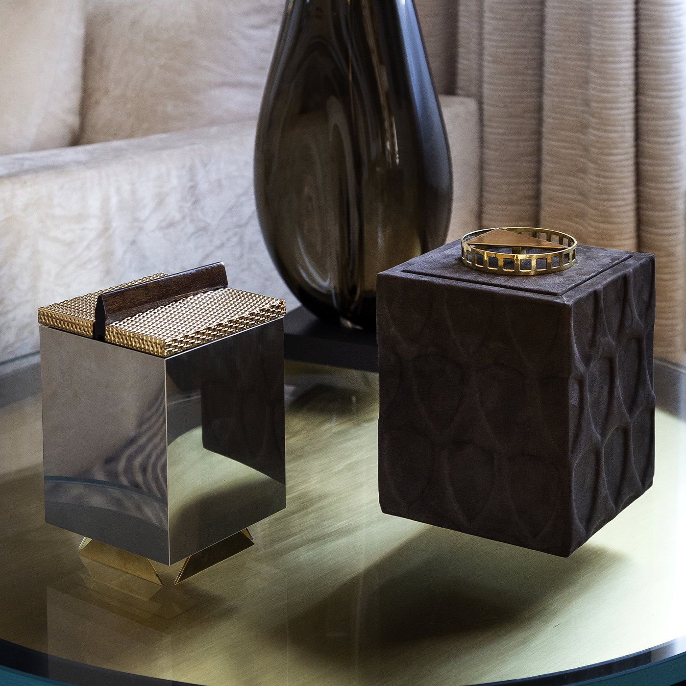 Bruto Dark-Brown Box Ex Forti | Artemest