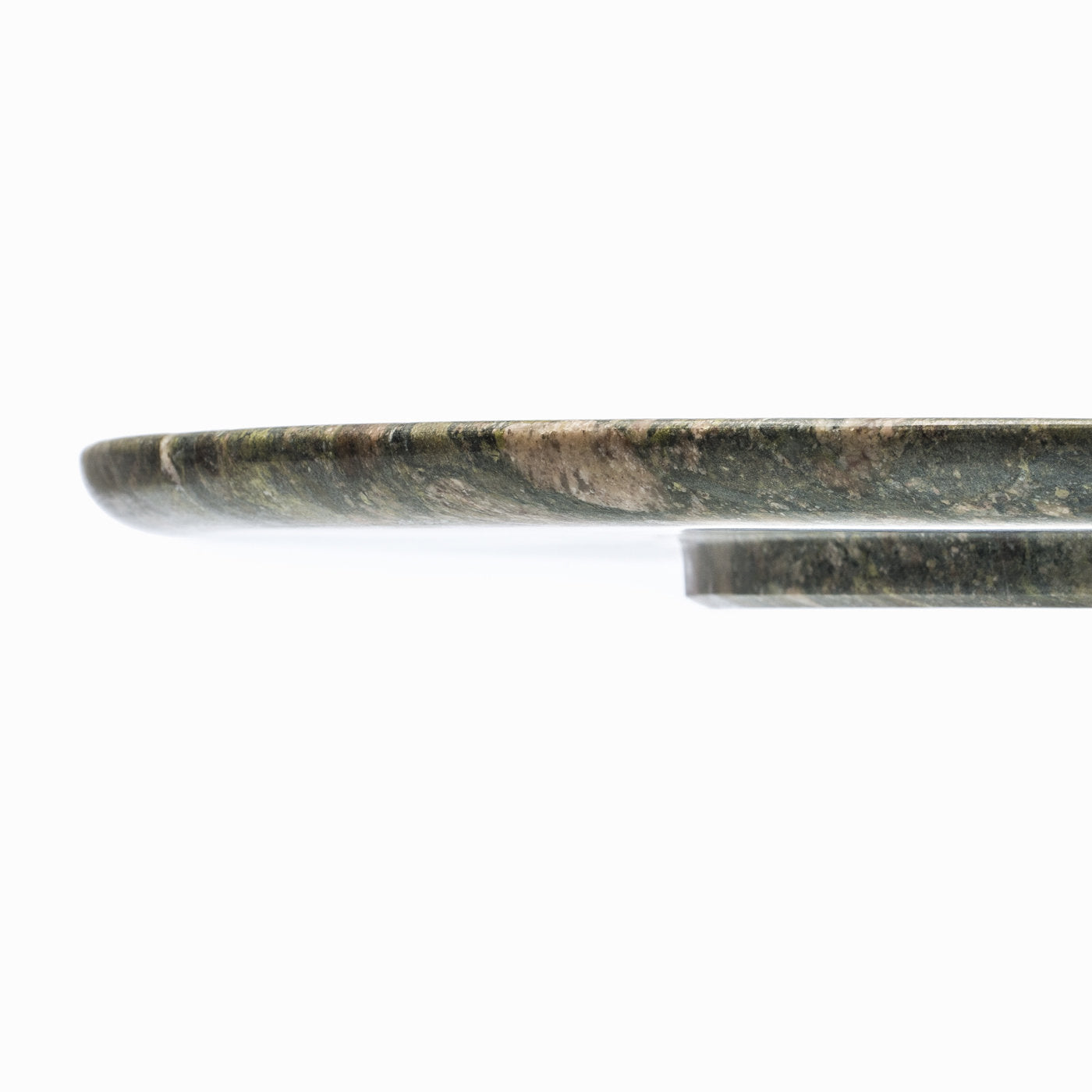 Convivio Round Centerpiece in Green Marinace Marble Espidesign by Paola ...