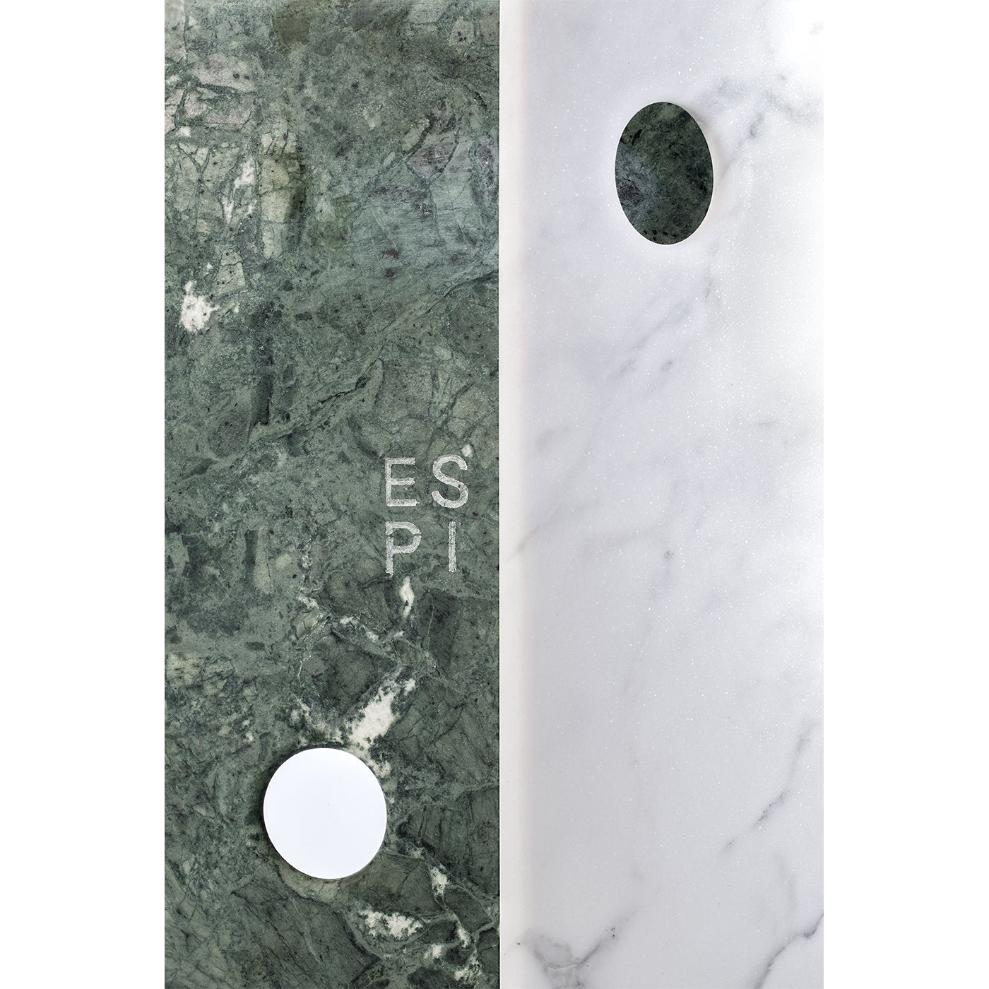 Convivio Mini Trivet in Green Guatemala Marble Espidesign by Paola ...