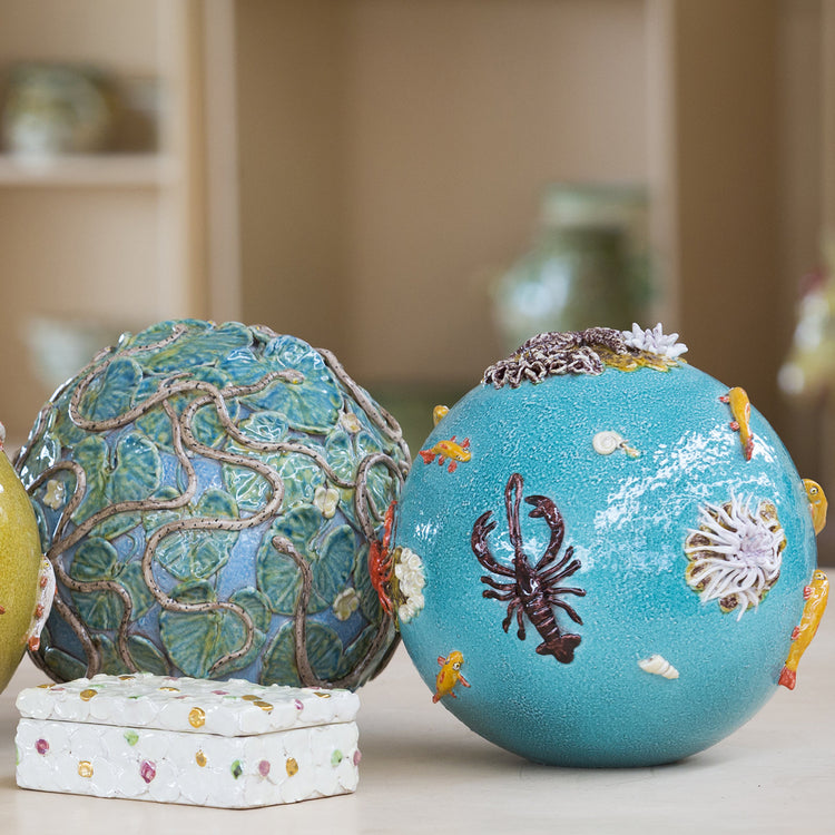 Sfera Serpente Maiolica ND Dolfi | Artemest