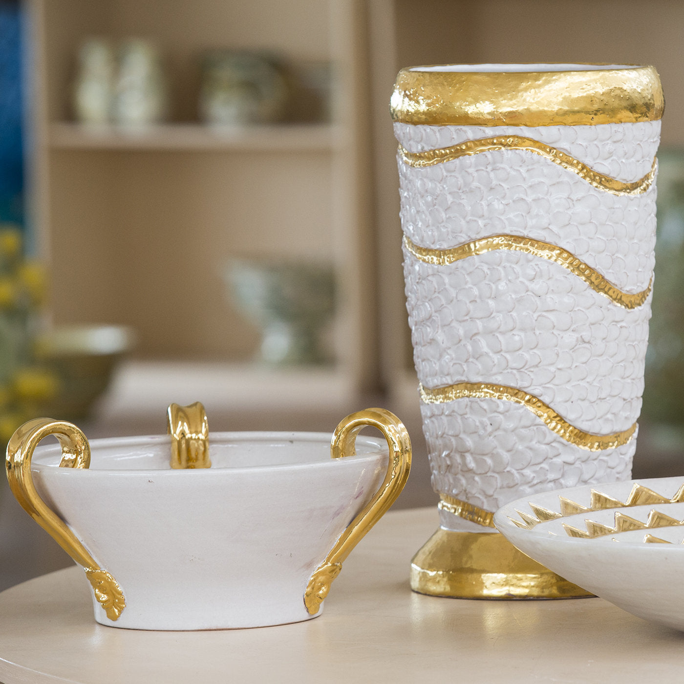 Bianca D'Oro Vase ND Dolfi | Artemest