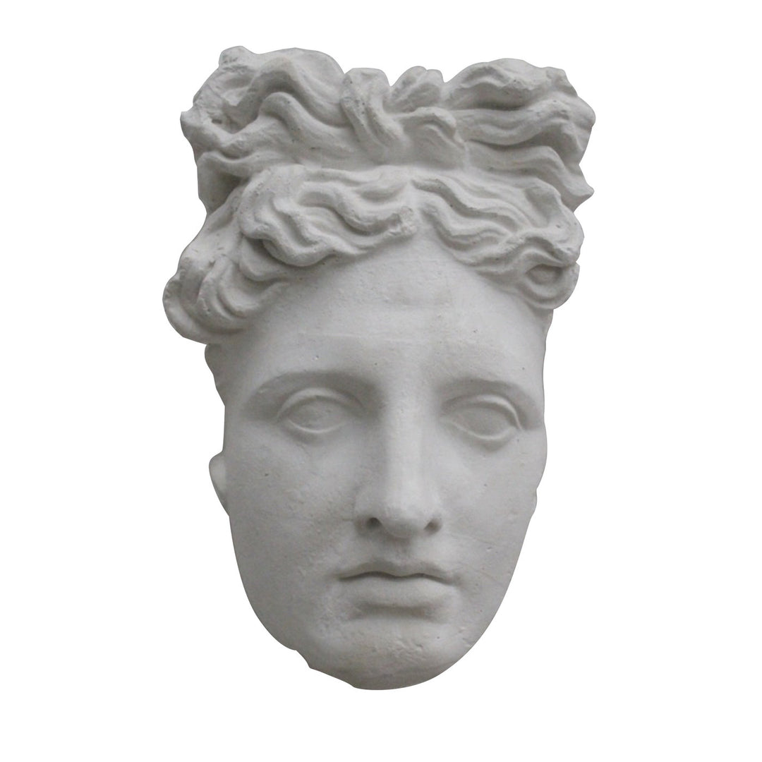 Apollo Mask Plaster Sculpture Galleria Romanelli | Artemest