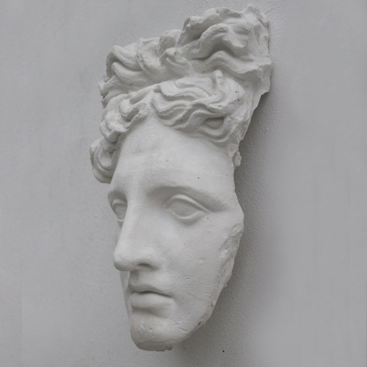 Apollo Mask Plaster Sculpture Galleria Romanelli | Artemest