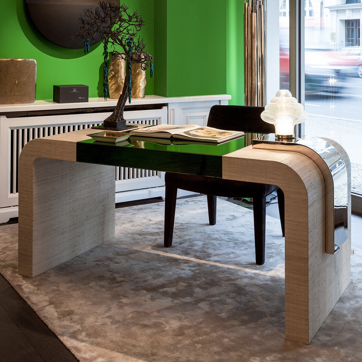 02.03 Collection Green Writing Desk Aliprandi Valentino Design | Artemest