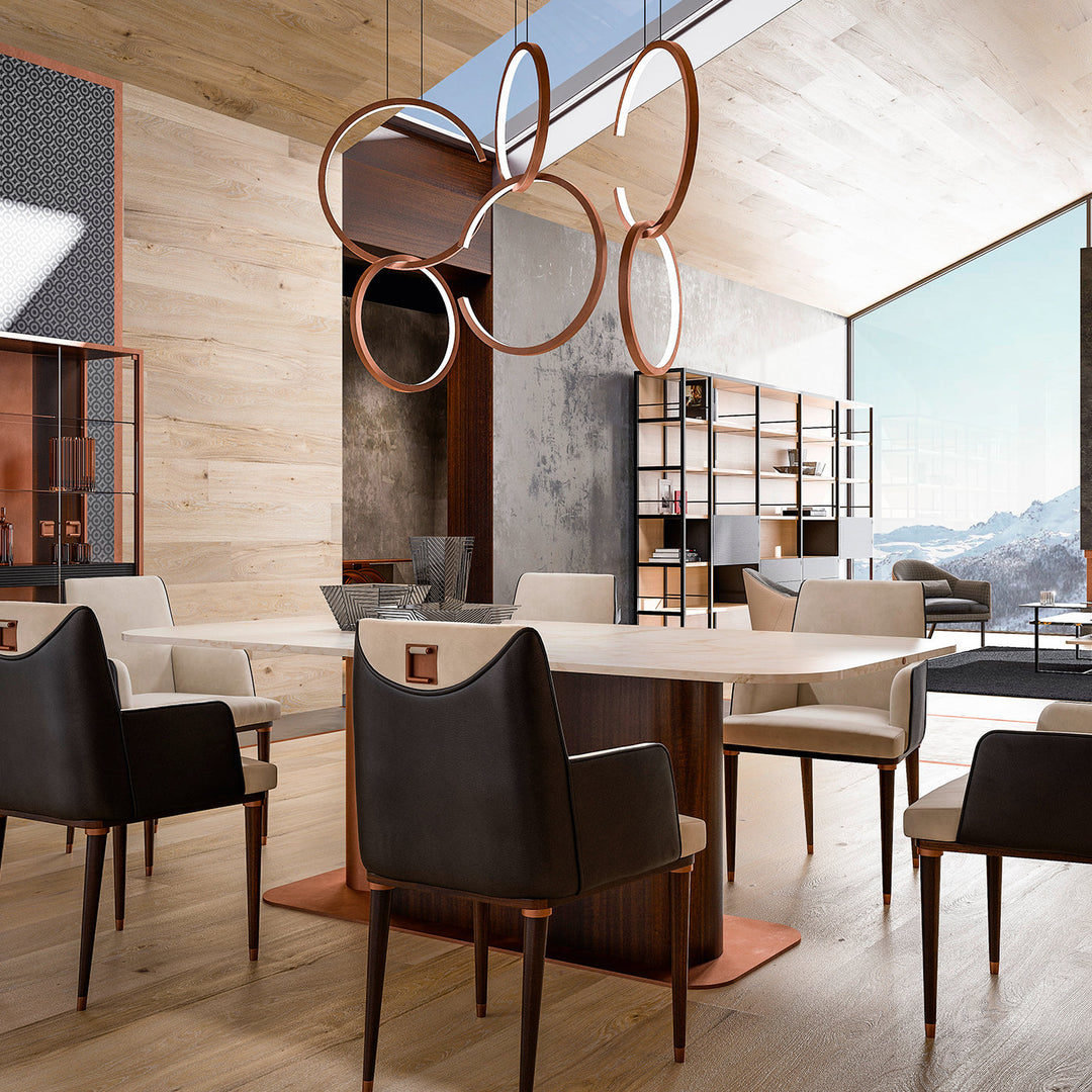 Rectangular Marble Dining Table CPRN Homood | Artemest