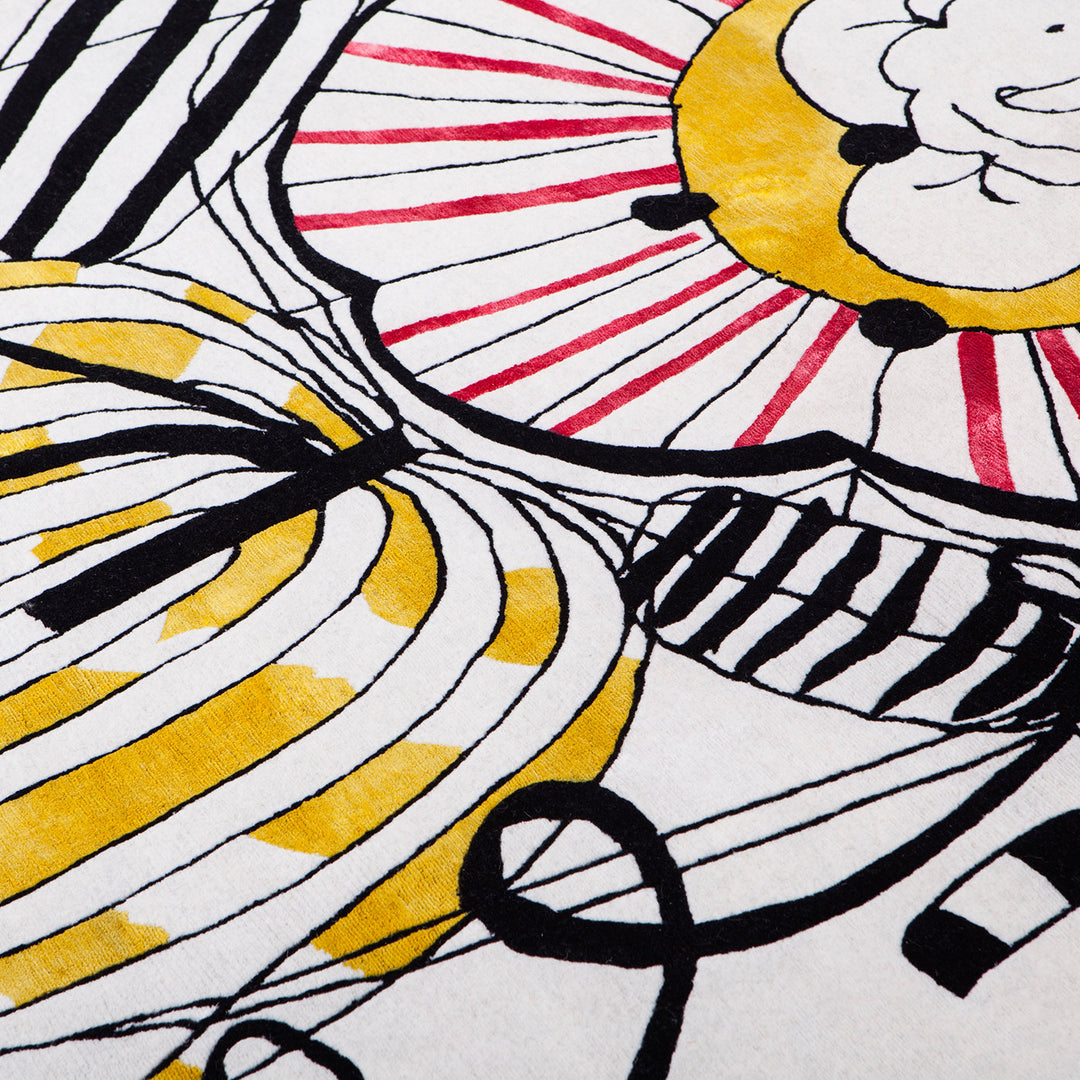 Japanese Folklore Rug by Jaime Hayon Nodus | Artemest