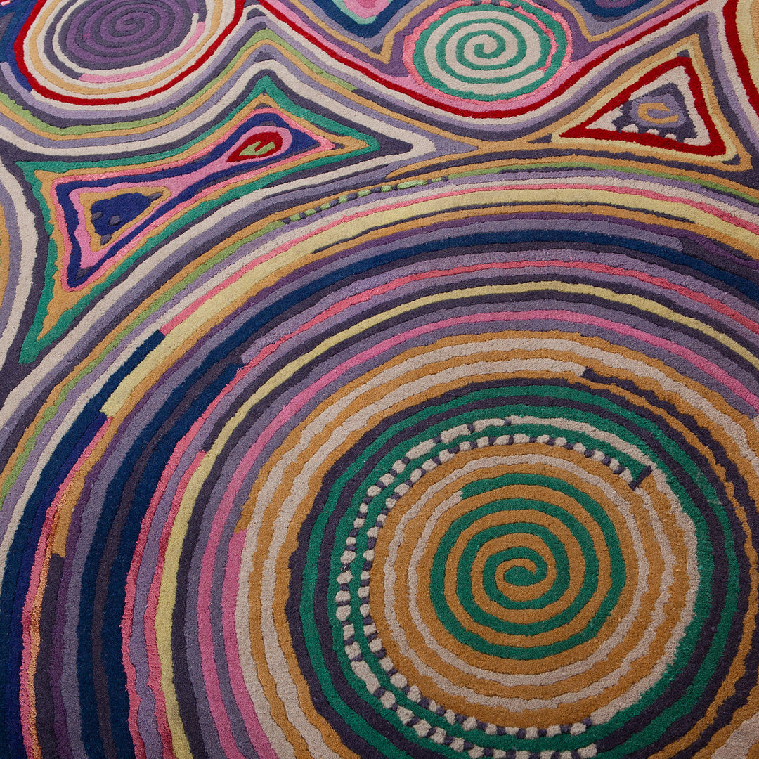 Sushi Round Rug by Estudio Campana Nodus | Artemest