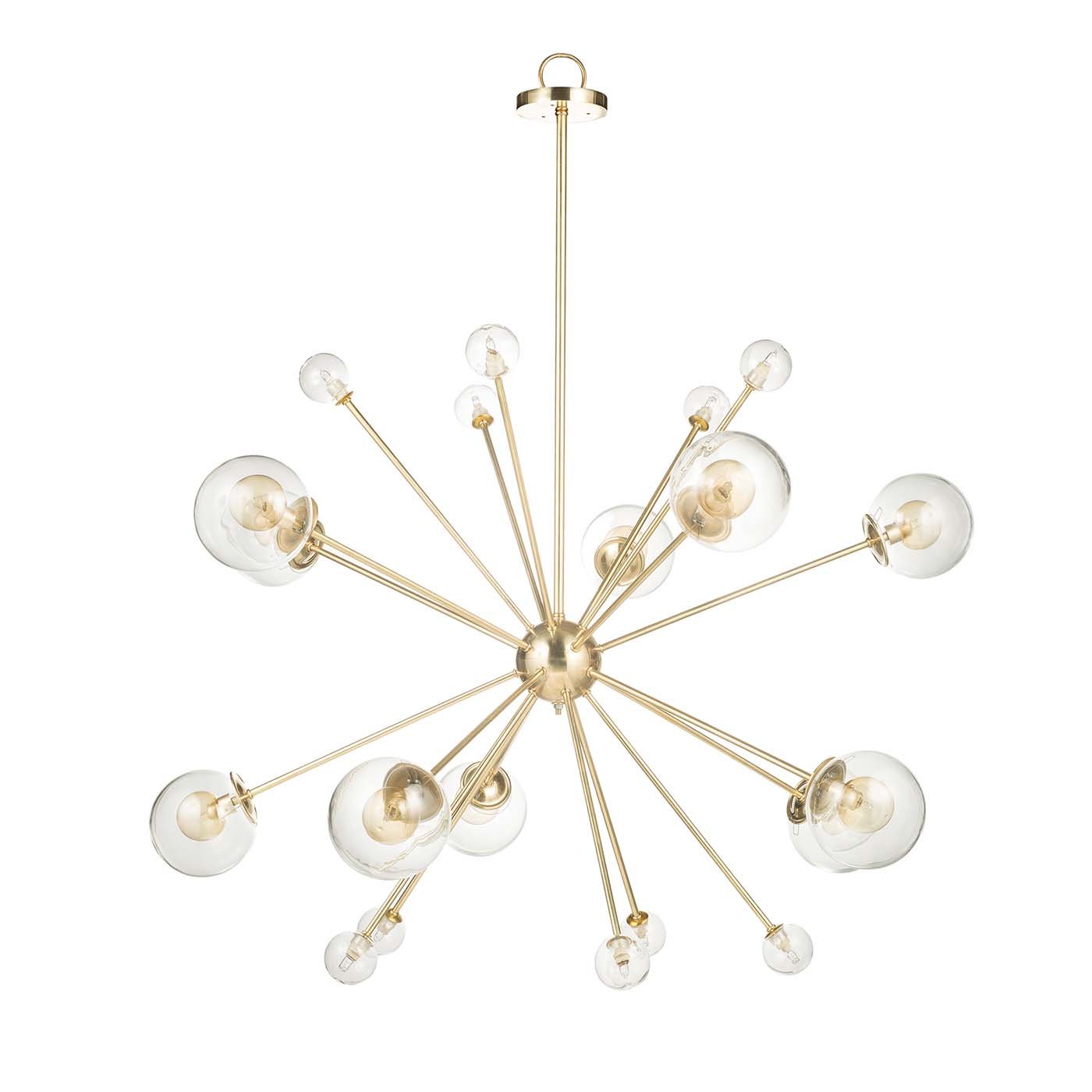 Sputnik Small Chandelier Bronzetto | Artemest