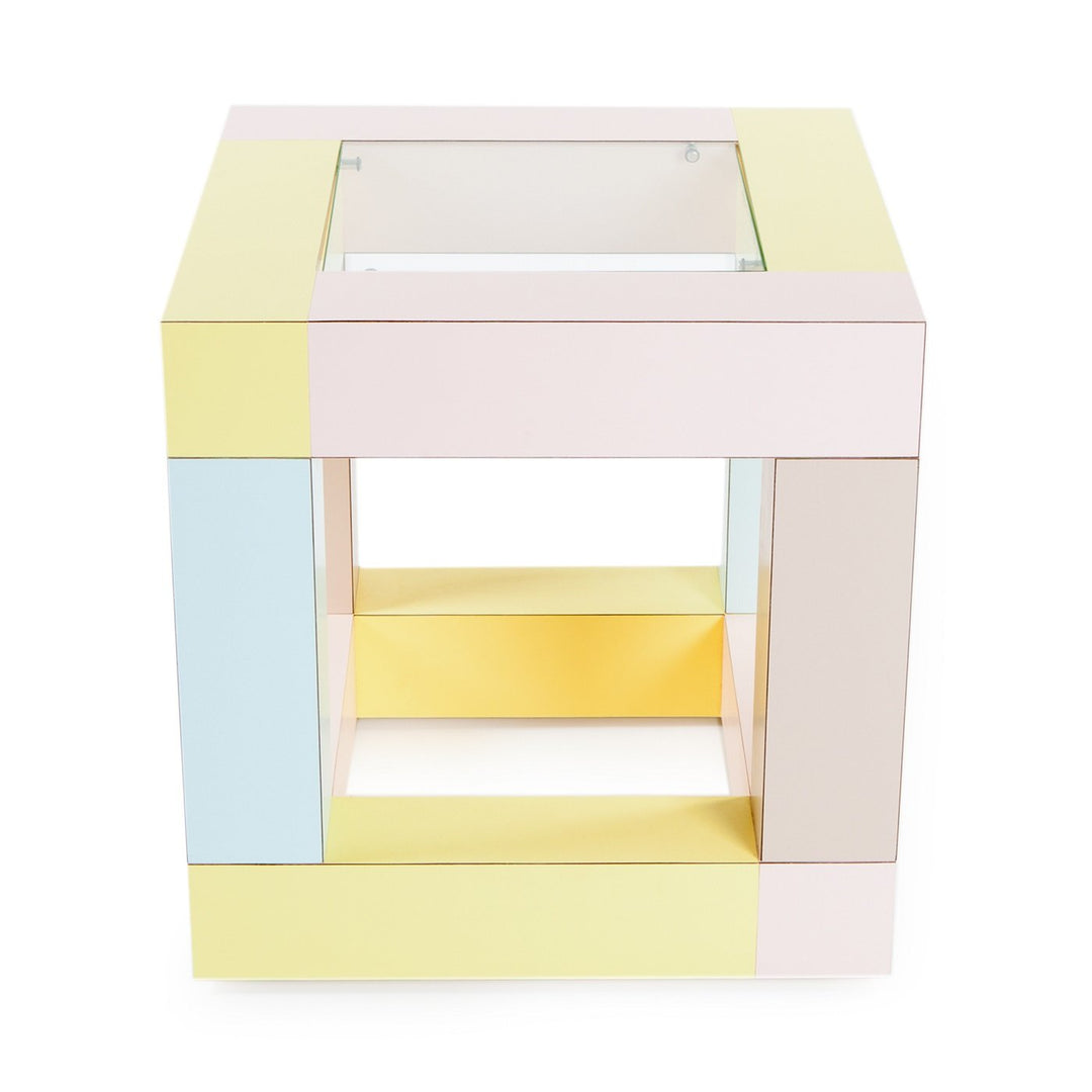 Mimosa Side Table by Ettore Sottsass - Memphis Milano Memphis | Artemest