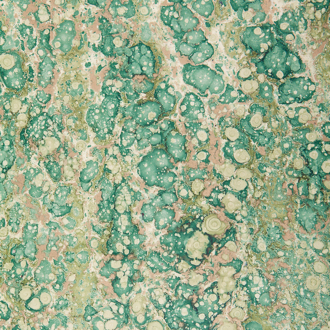 Blue and Green Marble Paper Giannini | Artemest
