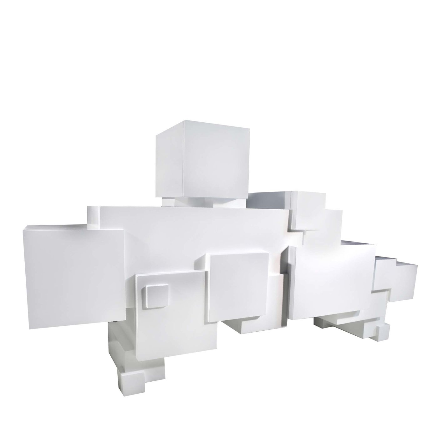 Hypercube White Sideboard Cedrimartini | Artemest