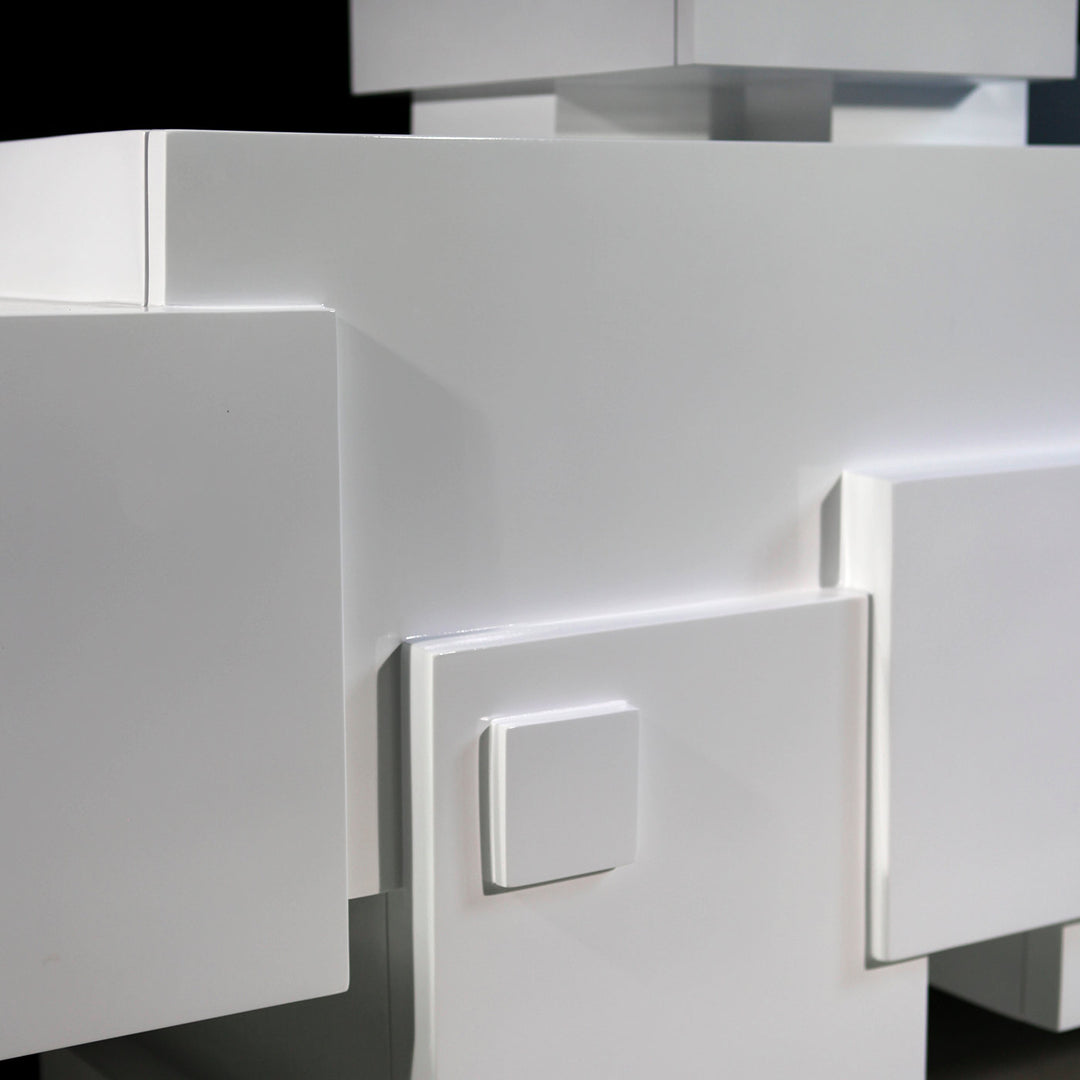Hypercube White Sideboard Cedrimartini | Artemest