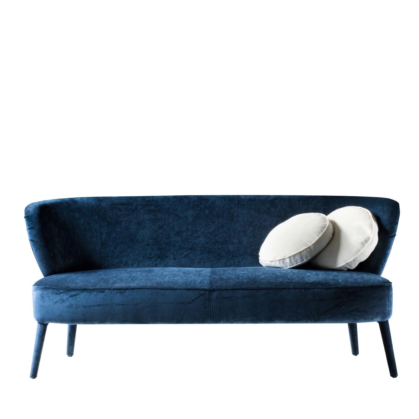Cloé Blue Sofa Black Tie | Artemest