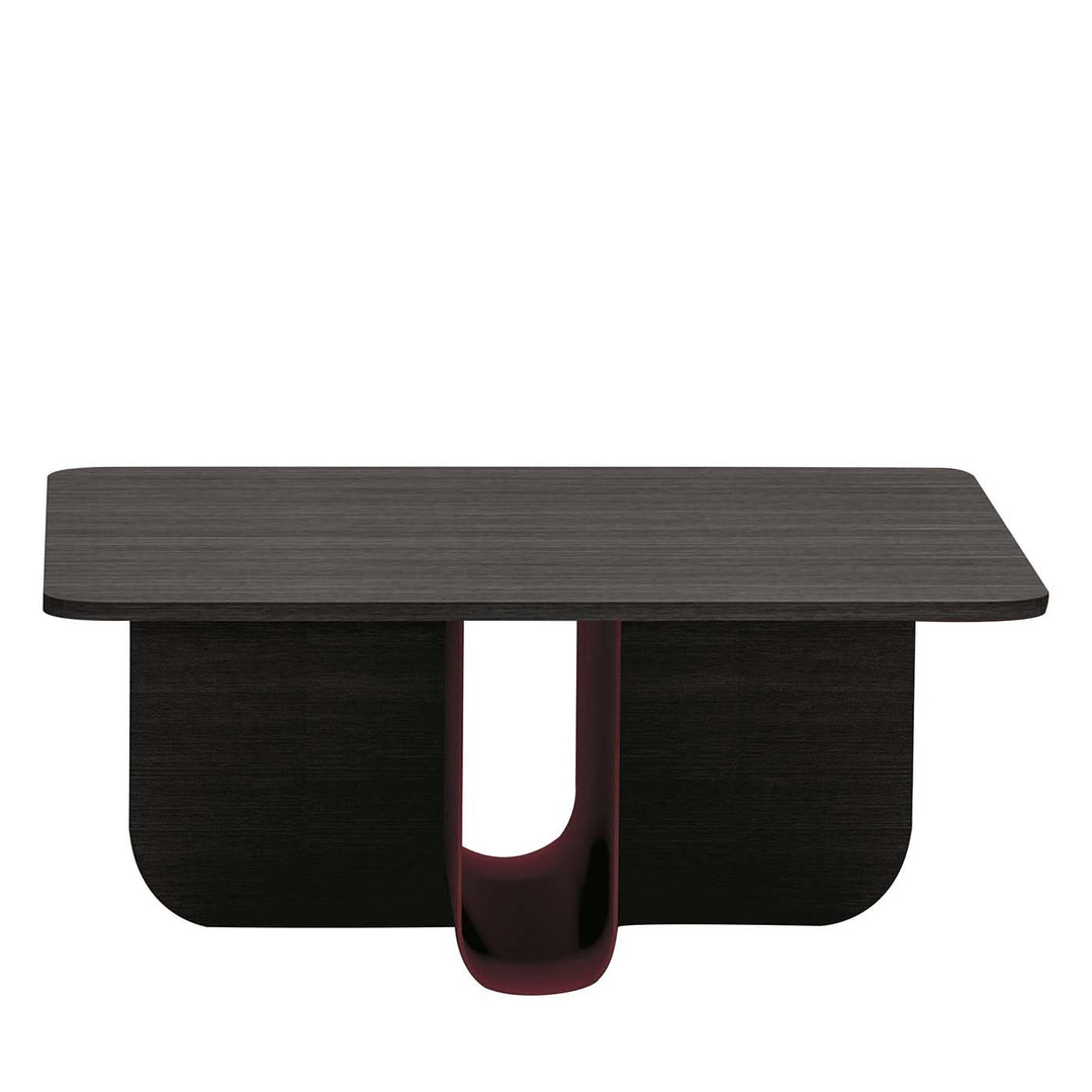U Black and Plum Coffee Table La Cividina | Artemest