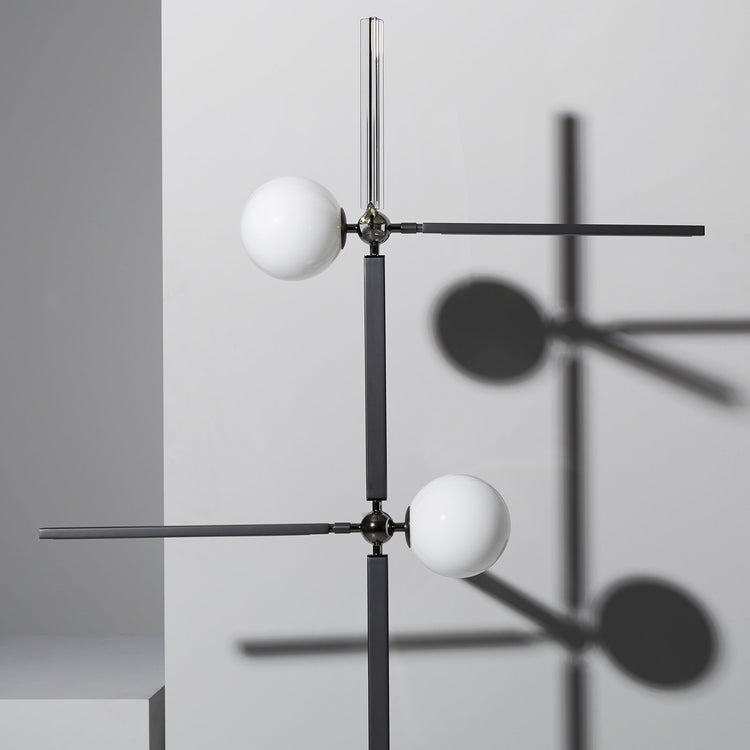 Pinocchio Nickel Floor Lamp VeniceM | Artemest