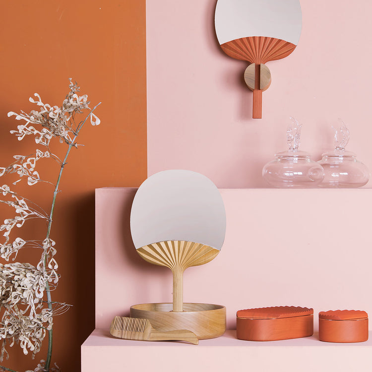 Mini Portrait Coral Jewelry Box Portego | Artemest