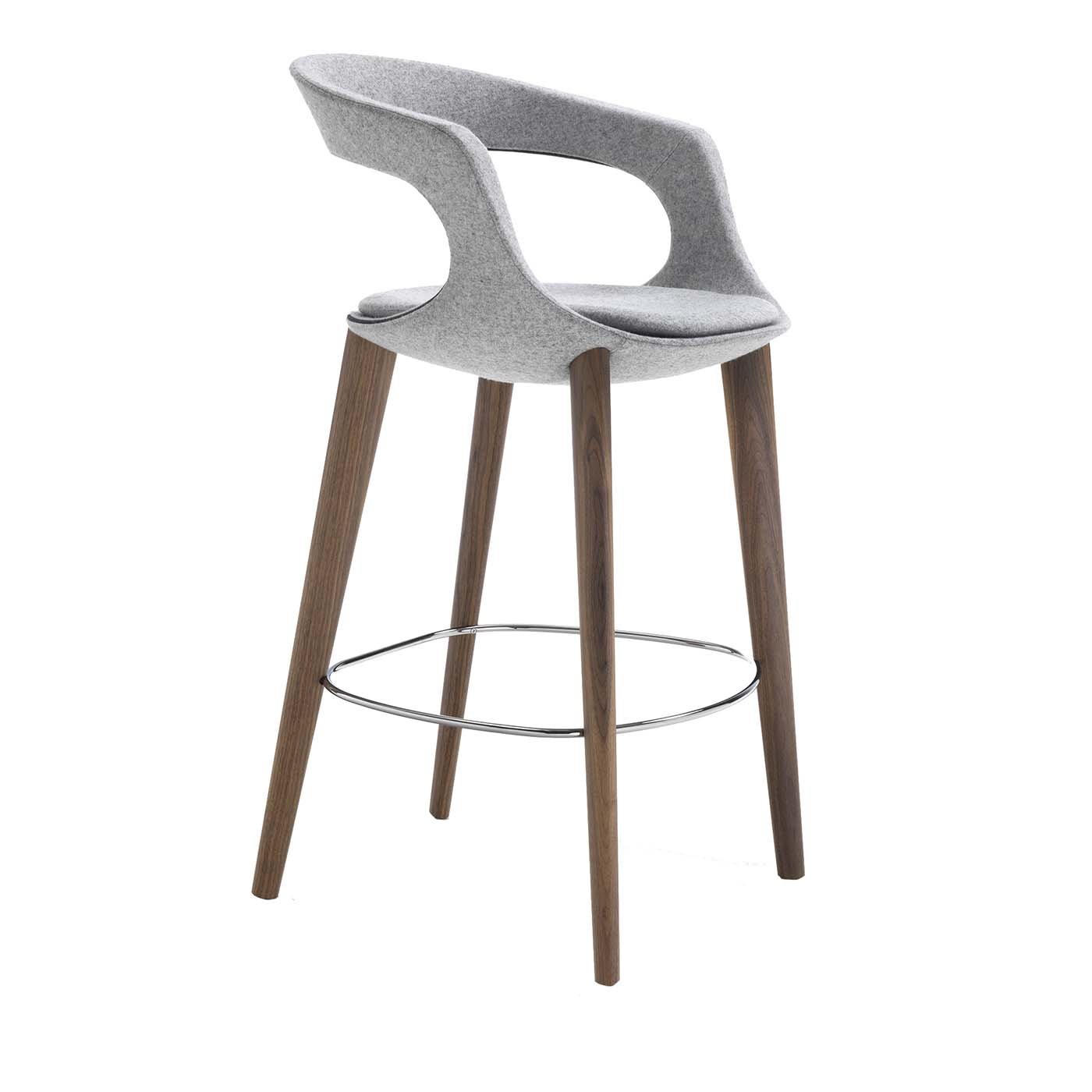 Frenchkiss Low-Back Counter Stool by Stefano Bigi Enrico Pellizzoni ...