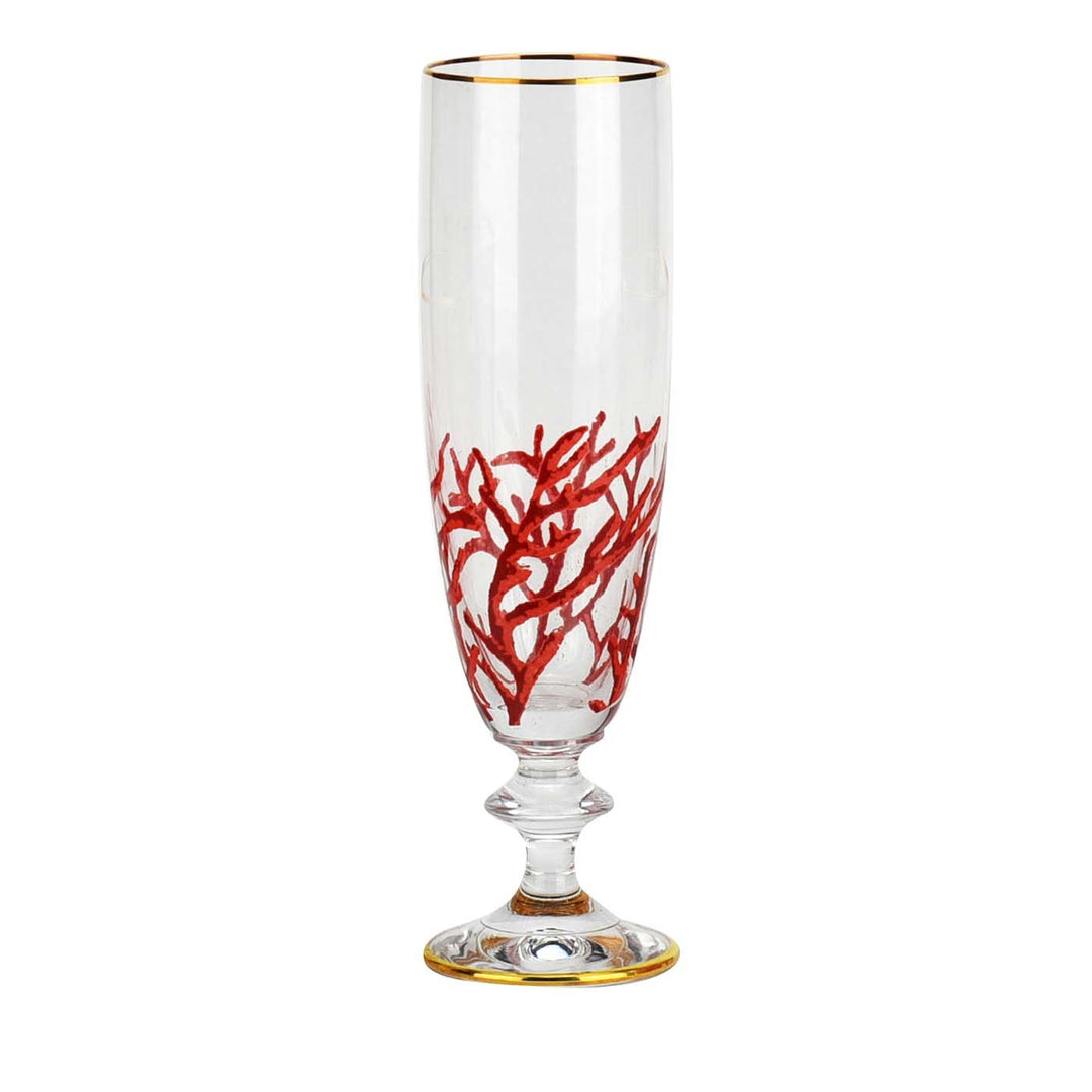 Set of 6 Coral Flutes Creart | Artemest