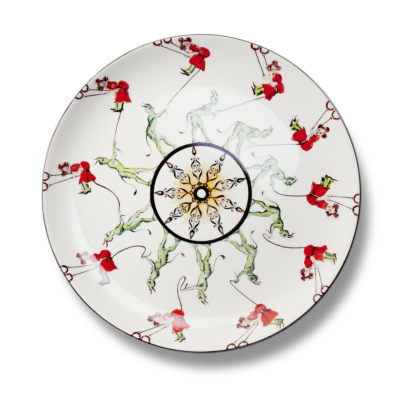 Play Plates Story N°1 Dinner Plates Set of 4 Laboratorio Paravicini ...