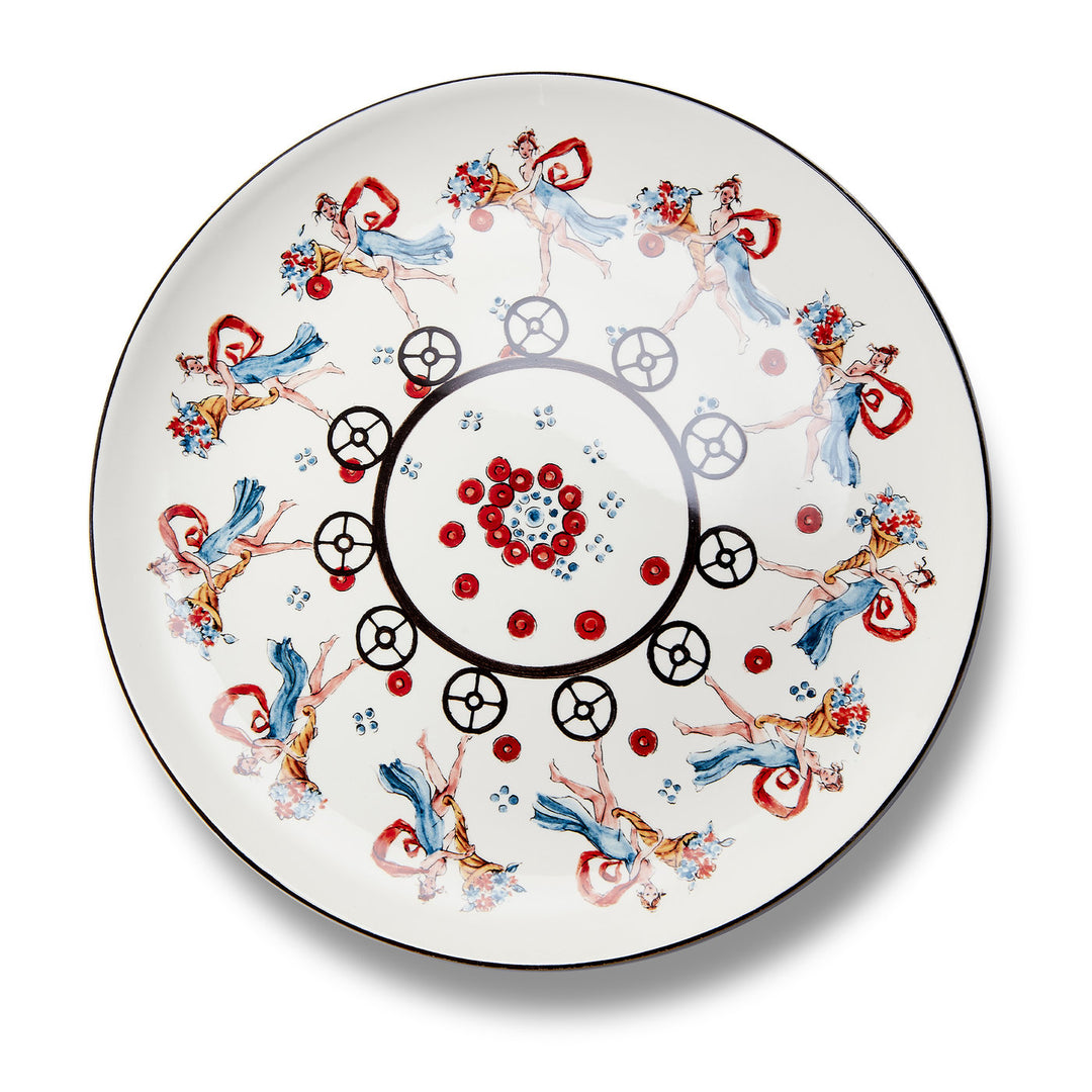Play Plates Story N°1 Dinner Plates Set of 4 Laboratorio Paravicini ...