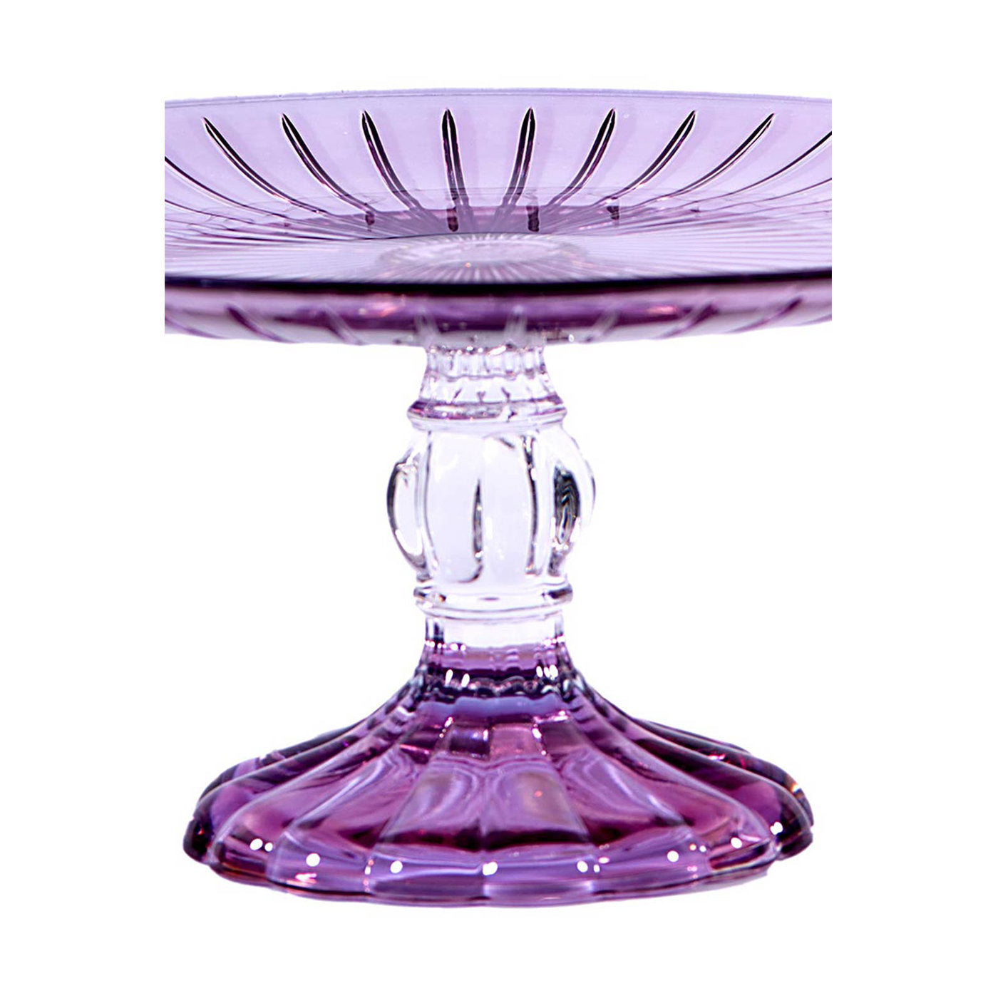 Prestige Purple Cake Stand Luisa Beccaria | Artemest