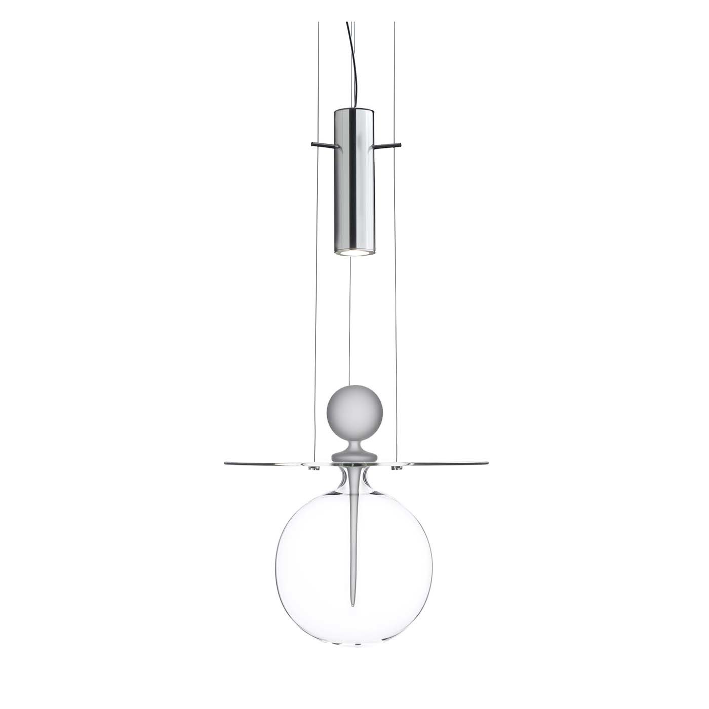 Perfume Sphere Platinum Pendant Ceiling Light Melogranoblu | Artemest