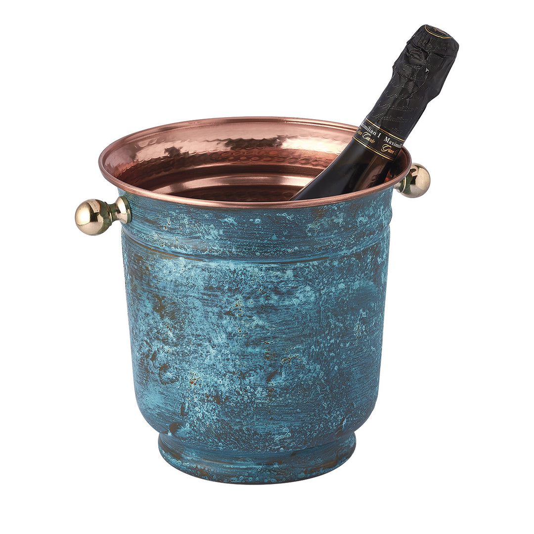 Green Pompeii Copper Ice Bucket Cu Artigiana | Artemest