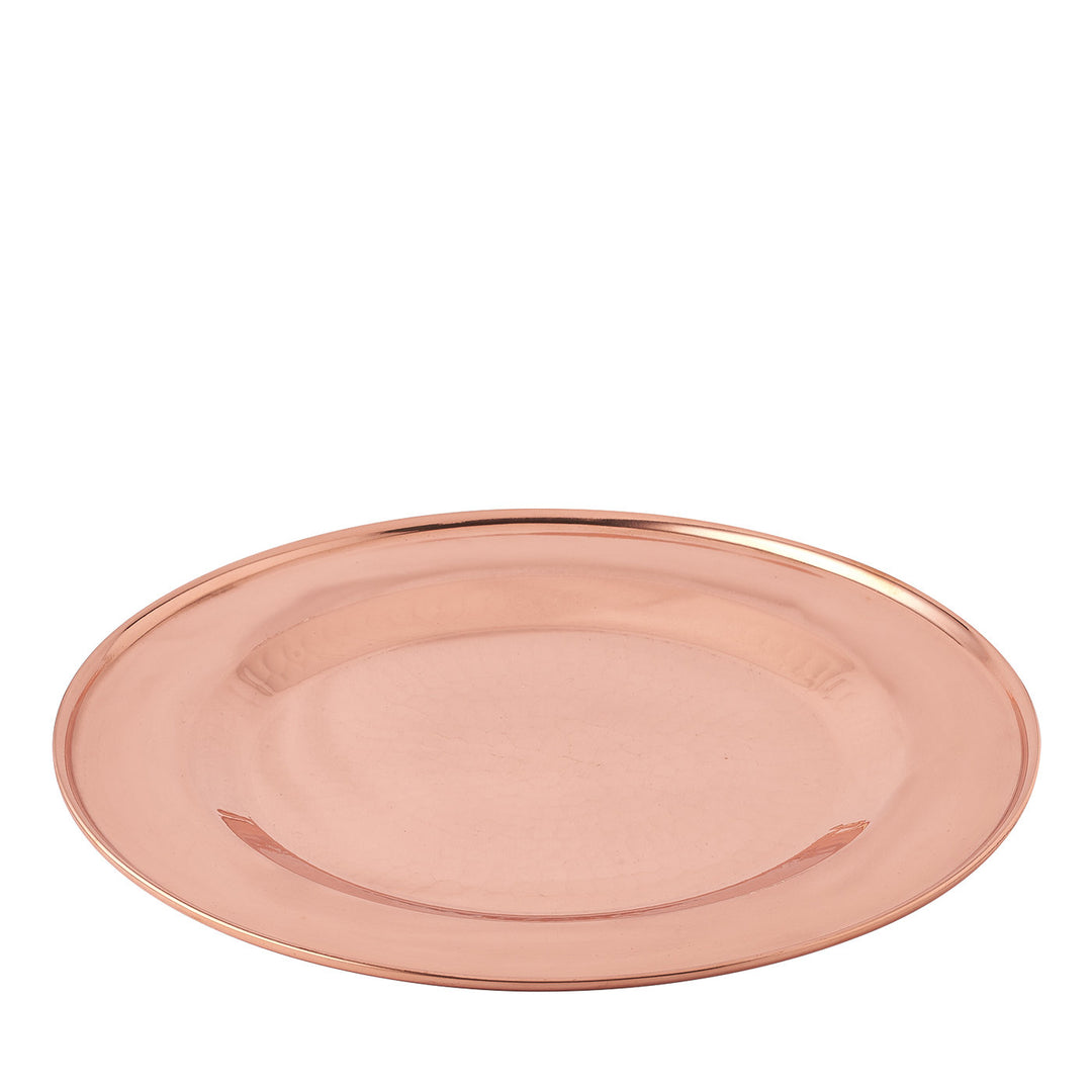 Polished Copper Charger Plate Cu Artigiana | Artemest