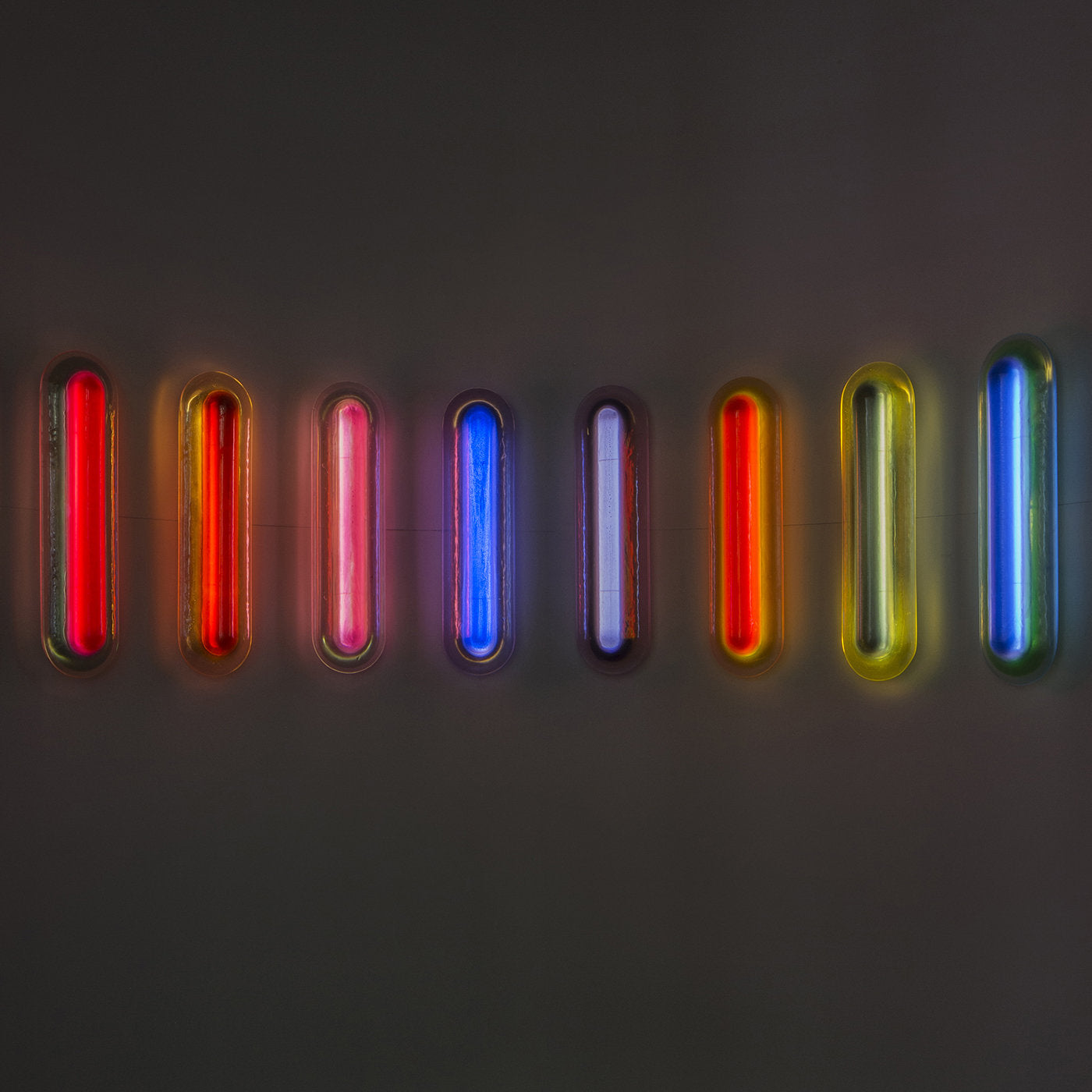 Green and Indigo Small Joy Wall Lamp Draga & Aurel | Artemest