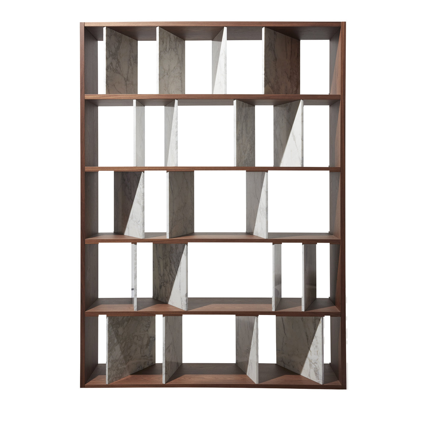 Moscova Bookcase in Mocha color Exto | Artemest