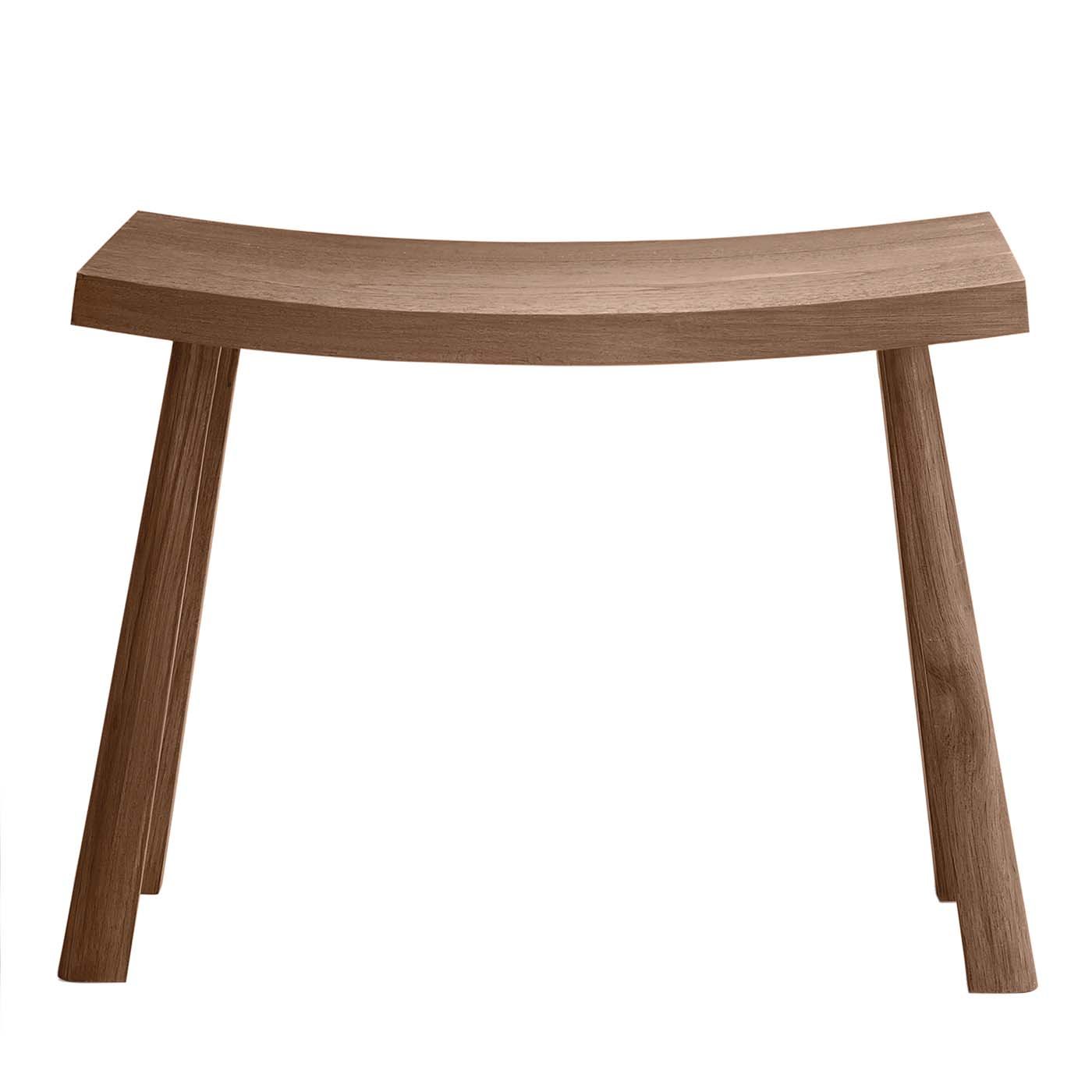 Sosta canaletto walnut bench Rubinacci Napoli | Artemest