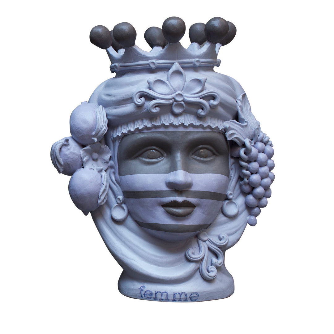 Sicilian Ceramic Heads | Artemest
