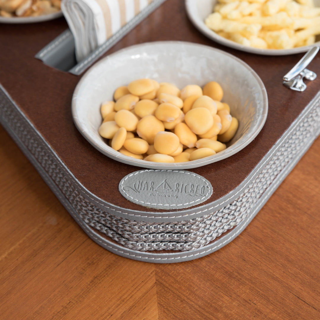 Triangular Gray Caddy Tray Marricreo | Artemest