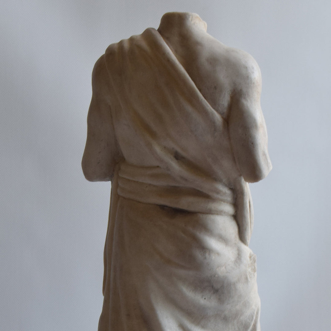 Torso Sculpture with Drapery Todini Sculture | Artemest