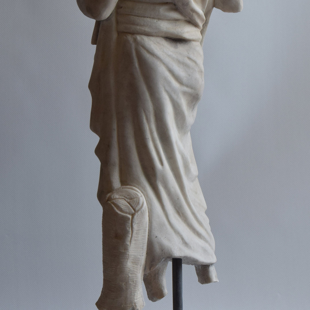 Torso Sculpture with Drapery Todini Sculture | Artemest