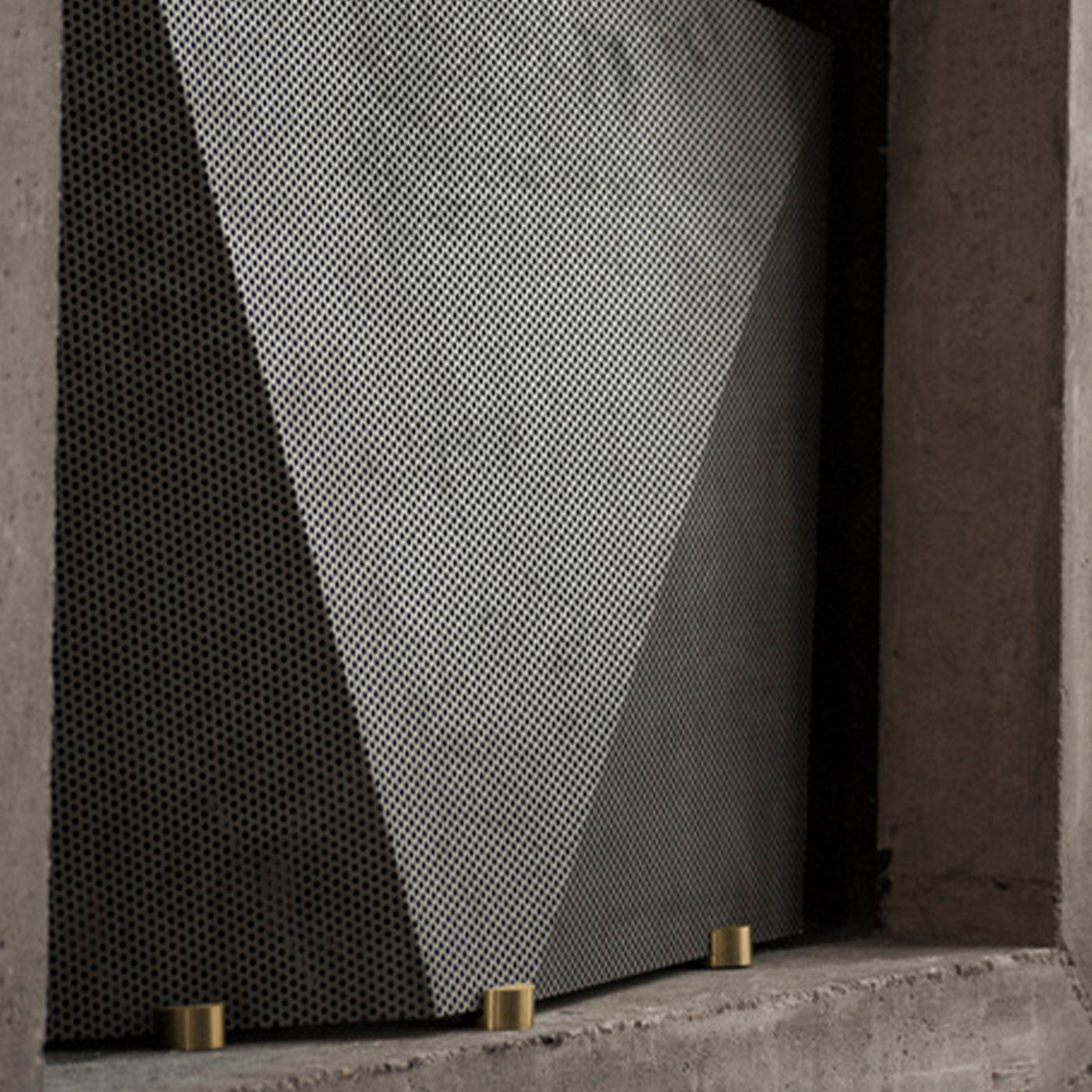 Ed009 Metal Fireplace Shield Edizioni Design | Artemest