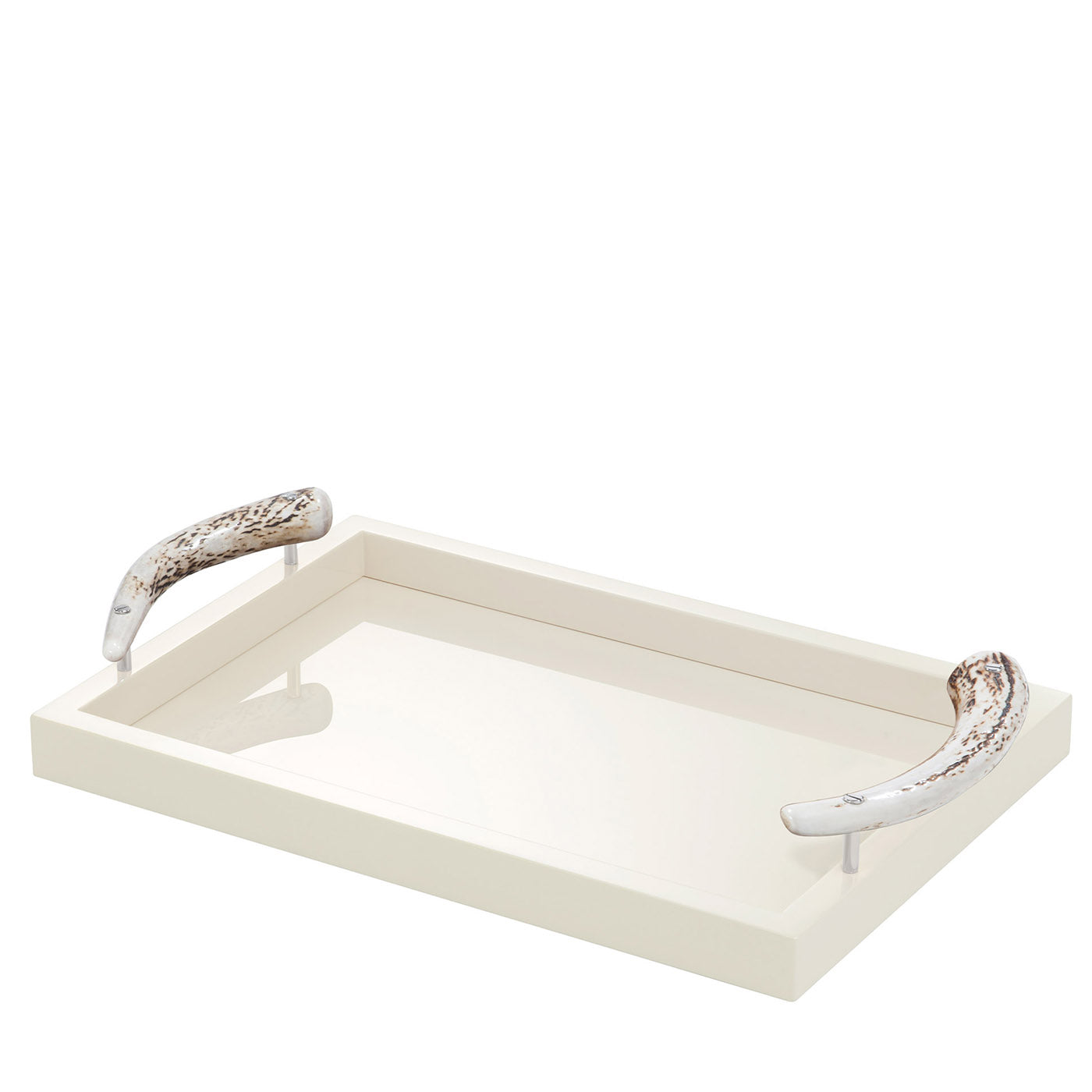 Dafne Lacquer Rectangular Tray Small Riviere | Artemest