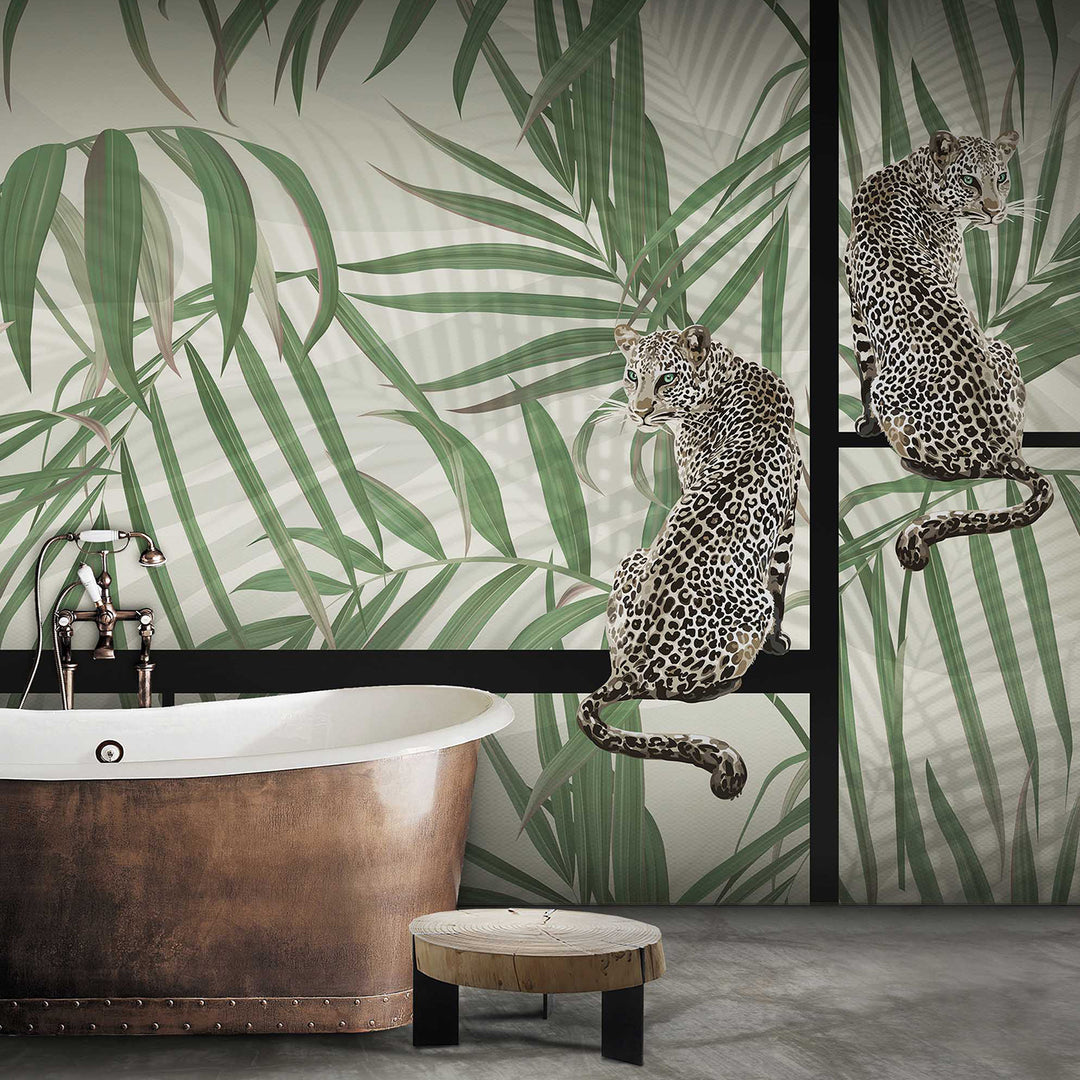 Pardus Pardus Wallpaper Now Edizioni | Artemest