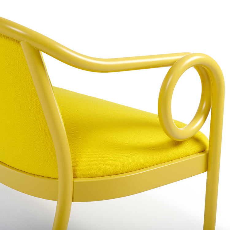 Loop Yellow Banquette by India Mahdavi Gebrüder Thonet Vienna GmbH (GTV) – Wiener GTV Design ...