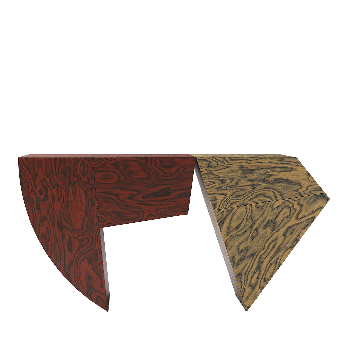 Lola Wood Console Bottos Design Italia by Sebastiano Bottos | Artemest