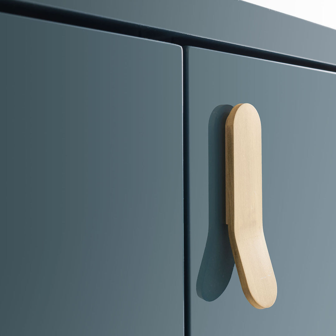 Universe 4-Door Denim-Blue Sideboard Morica Design | Artemest