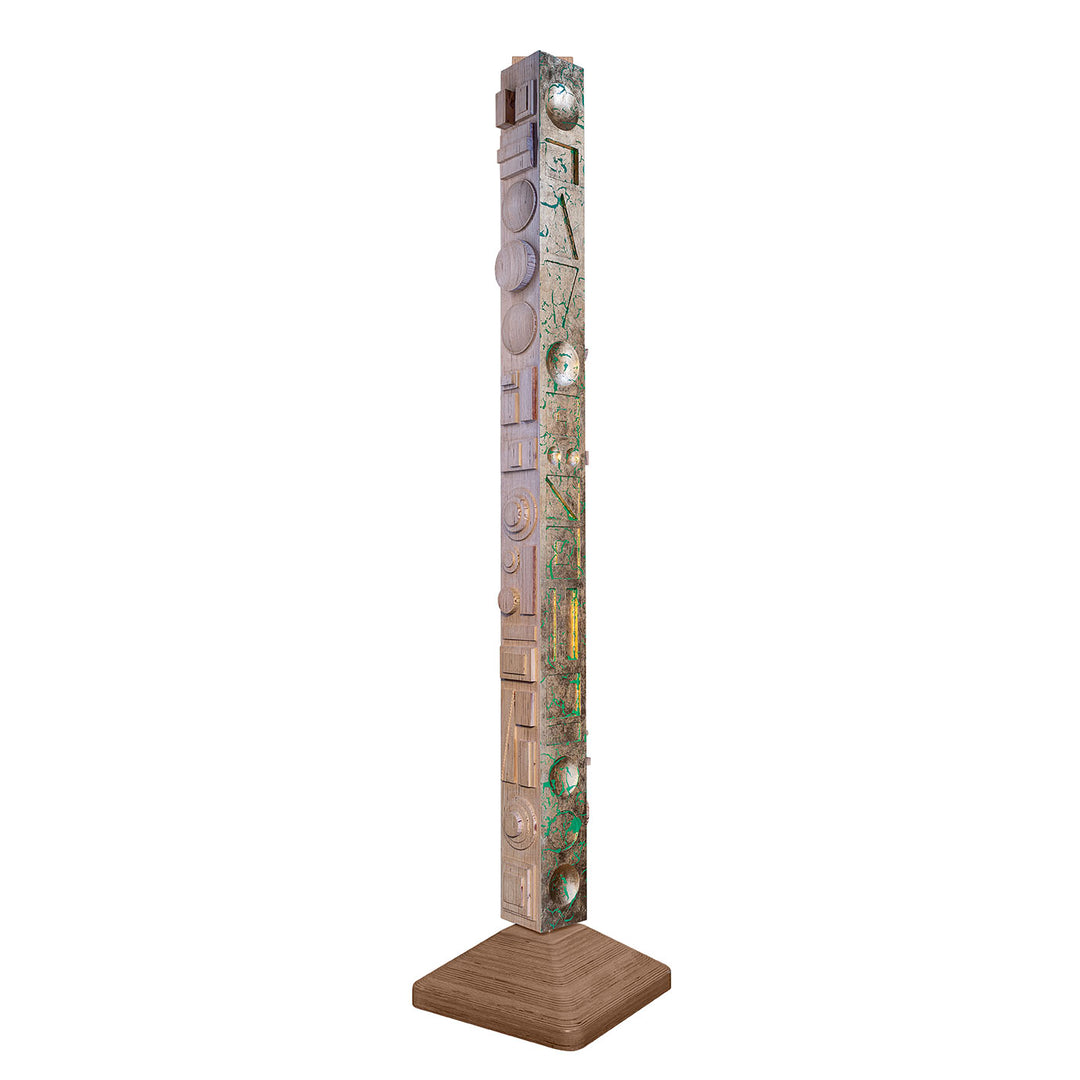 Gold Totem Sculpture Gianmaria Potenza | Artemest