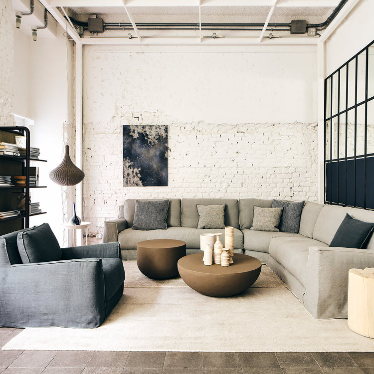 Midnight Moon Dust painting Fabscarte | Artemest