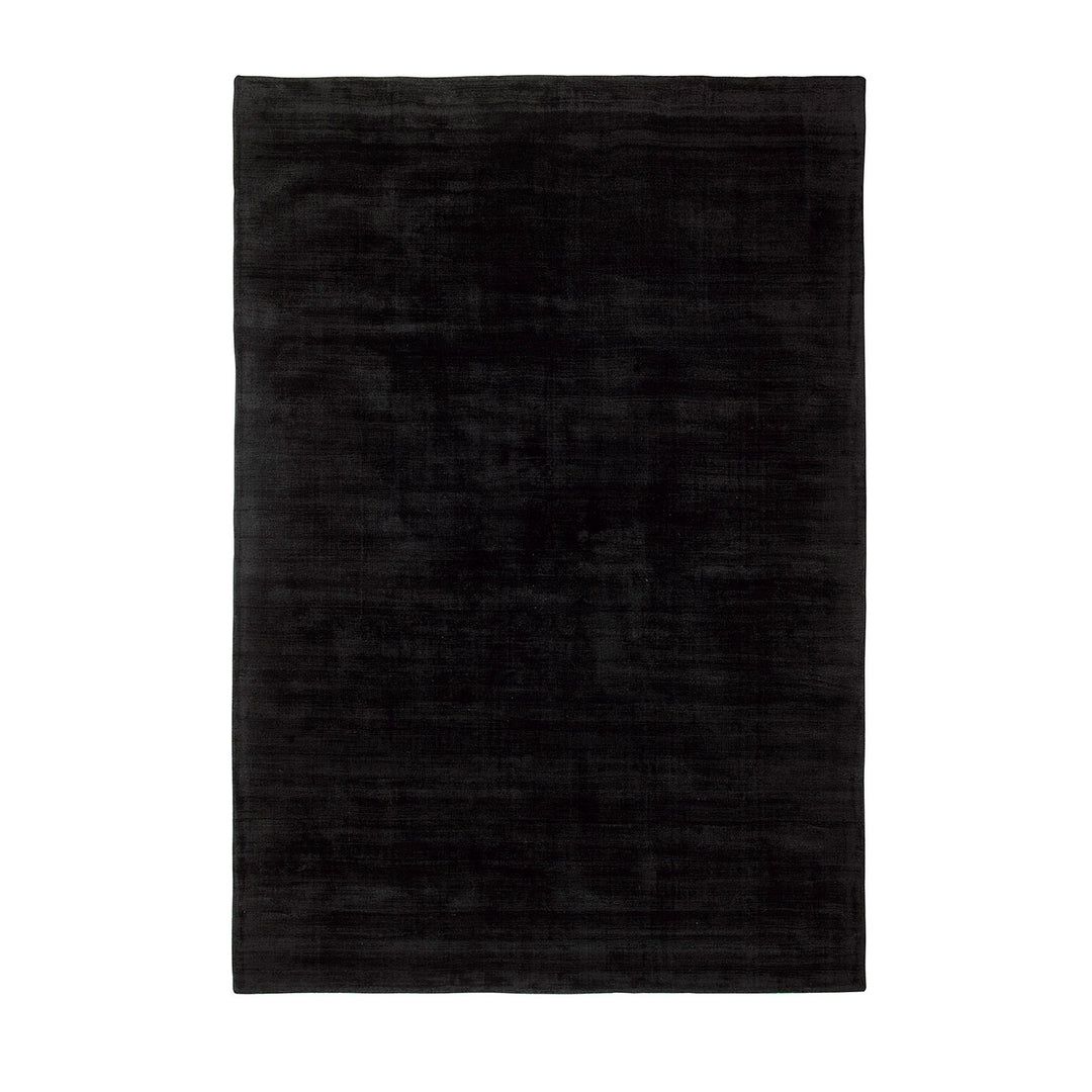 Trendy Shiny Black Rug Sitap Carpet Couture Italia | Artemest