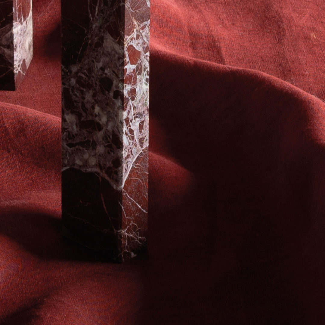 Block Stand High Travertino Marble Centerpiece StudioNudo | Artemest