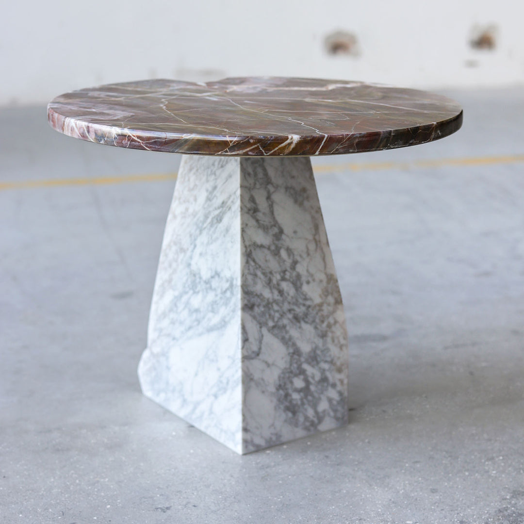 Calcatta Marble Coffee Table Stone Stackers | Artemest