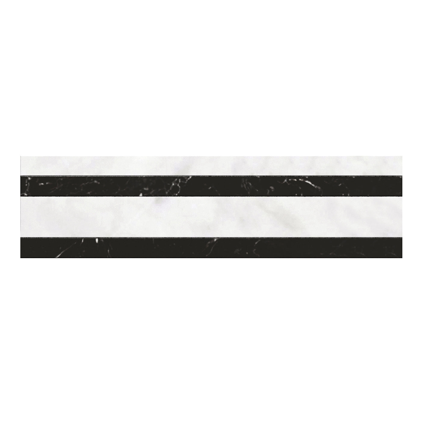 Versailles White Carrara and Black Marquina Marble Boiserie Frame Devon ...