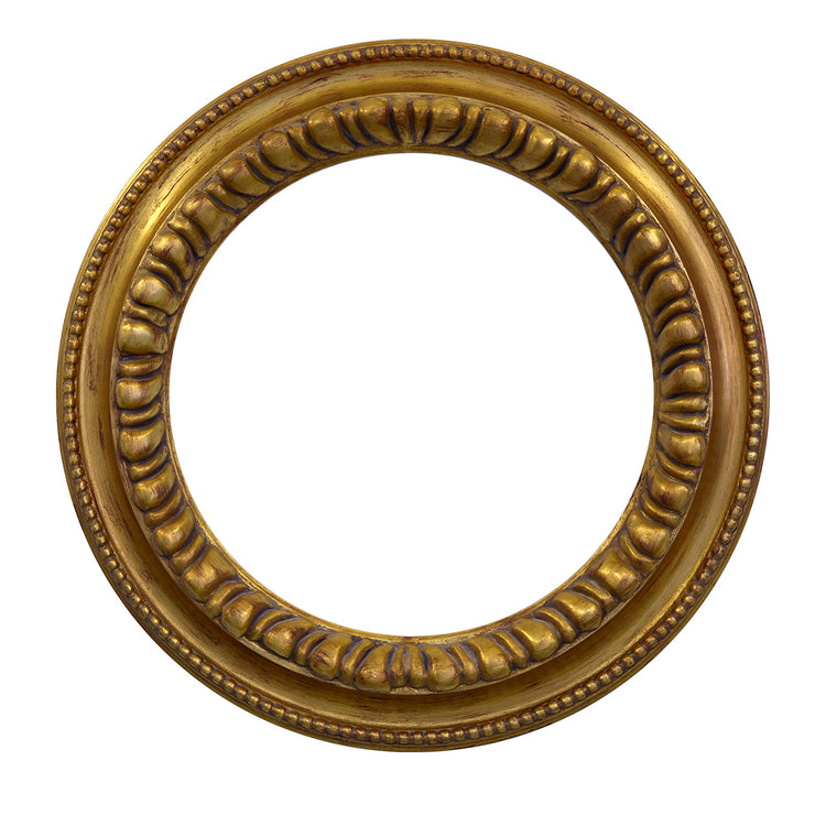 Pastel Round Gold Frame Caiafa | Artemest
