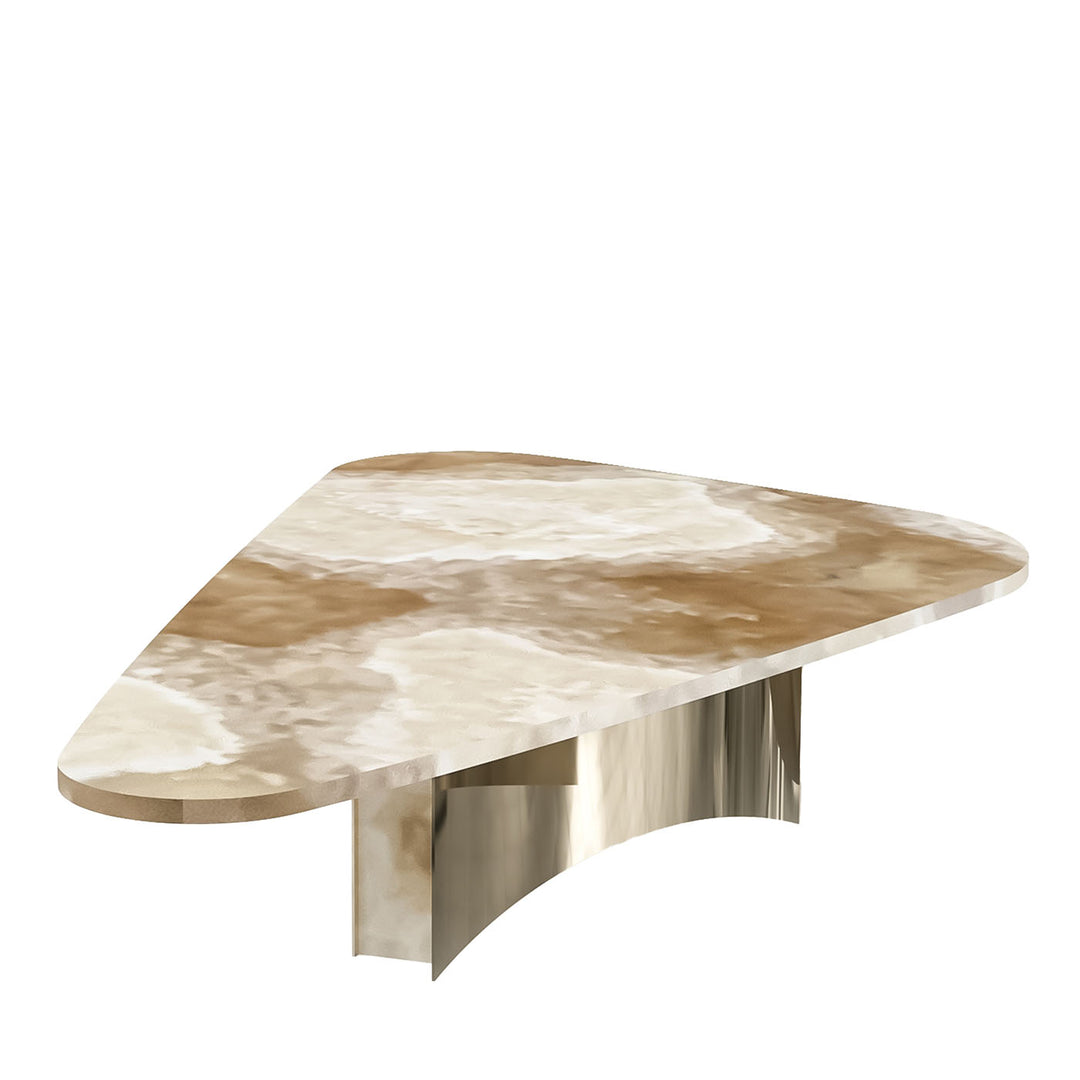 Silas Beige Marble Top With Gold Metal Structure Coffe Table L'Eccesso ...