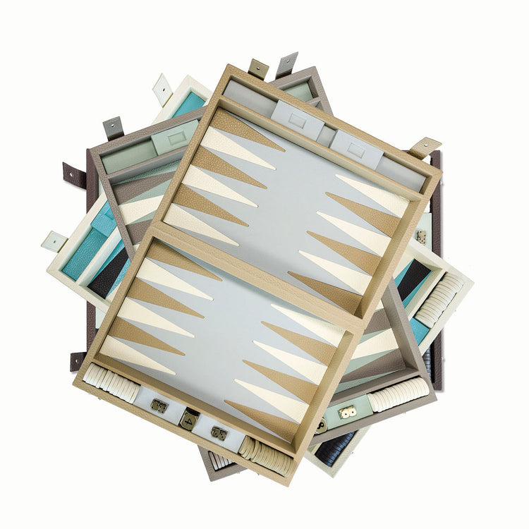 Brown Backgammon Box Game Cassigoli | Artemest